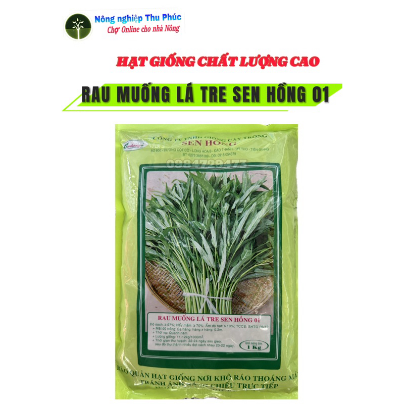 Hạt giống rau muống Sen Hồng 1kg | Shopee Việt Nam