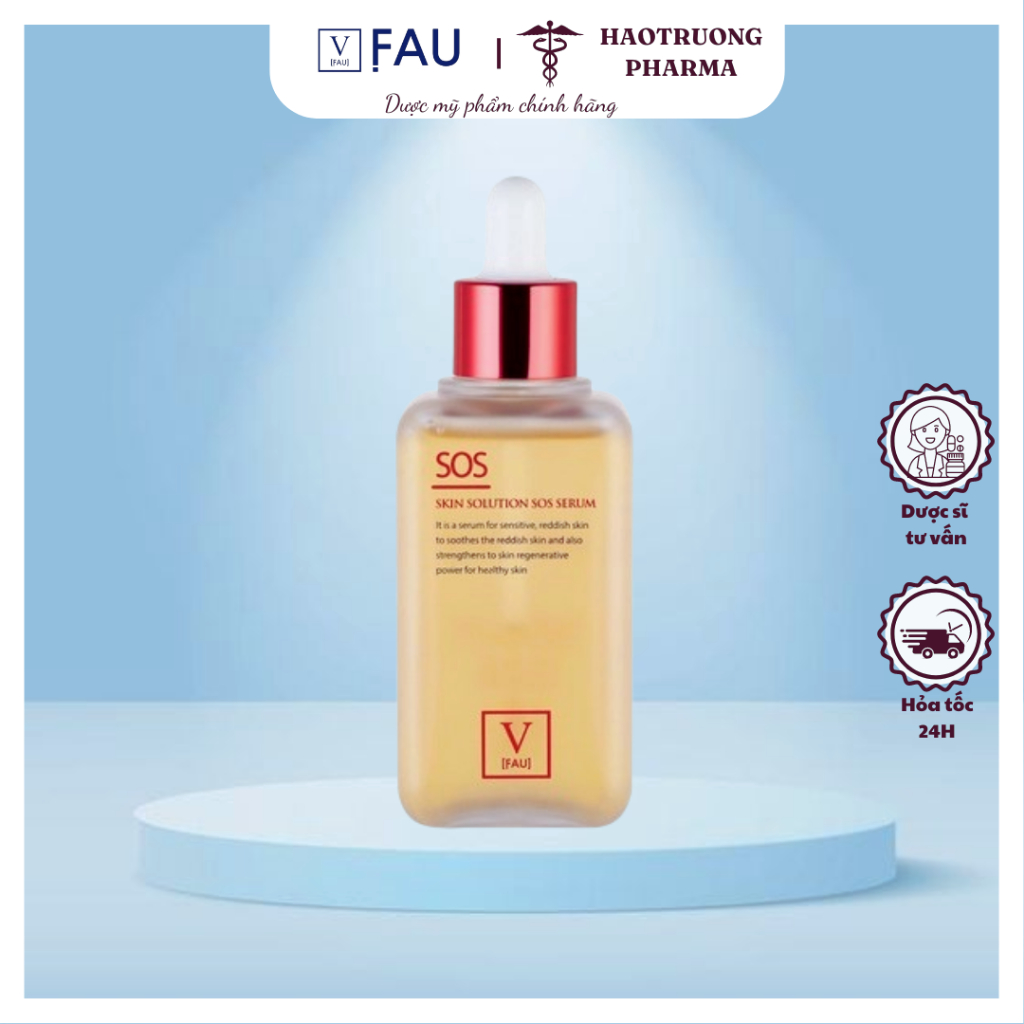 [Hàng công ty] Serum giảm đỏ, giảm mụn, dưỡng da nhạy cảm FAU SOS Serum 100ml | Shopee Việt Nam