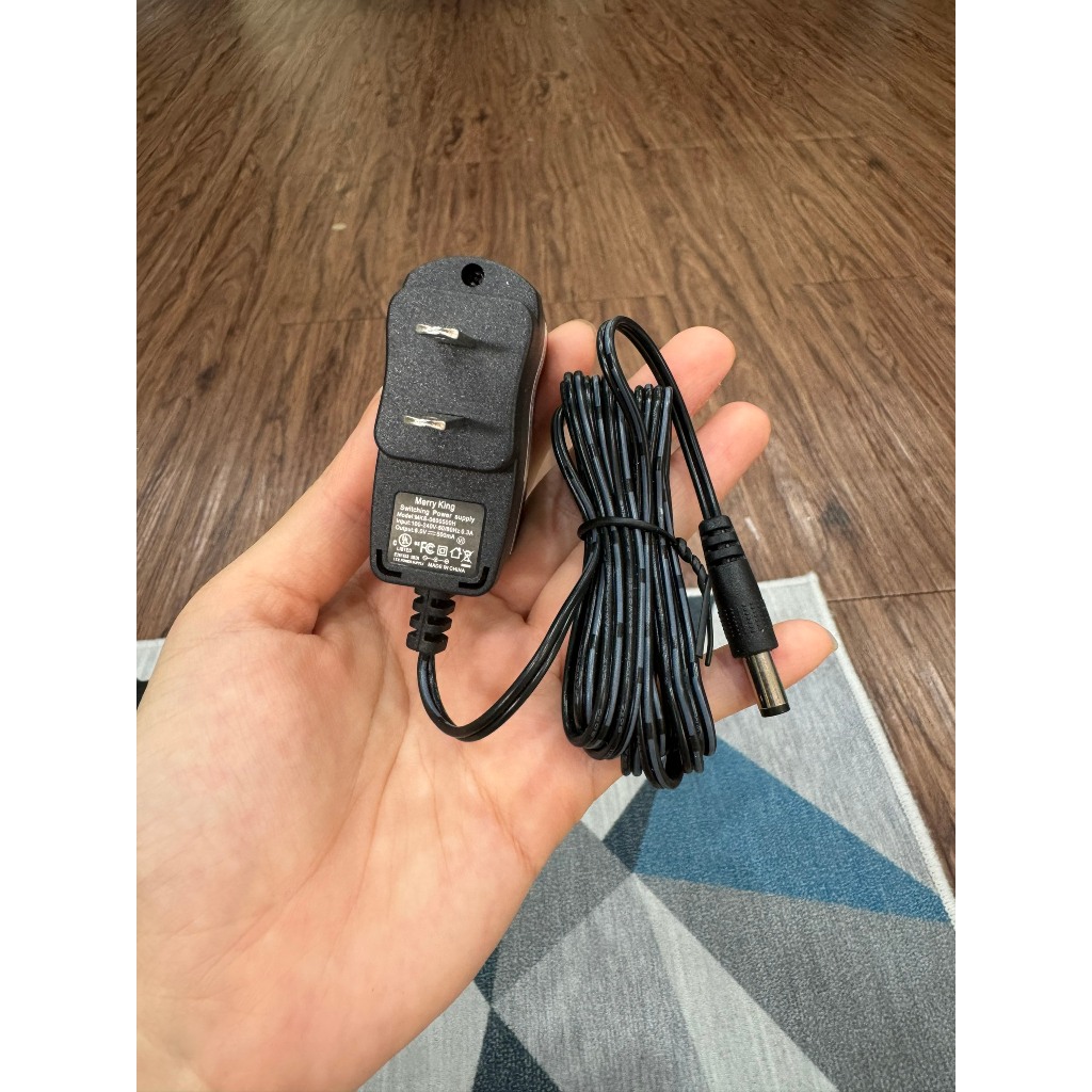 DC 6v 0.5a (500ma) adapter nguồn loại tốt bảo hành 12 tháng | Shopee ...