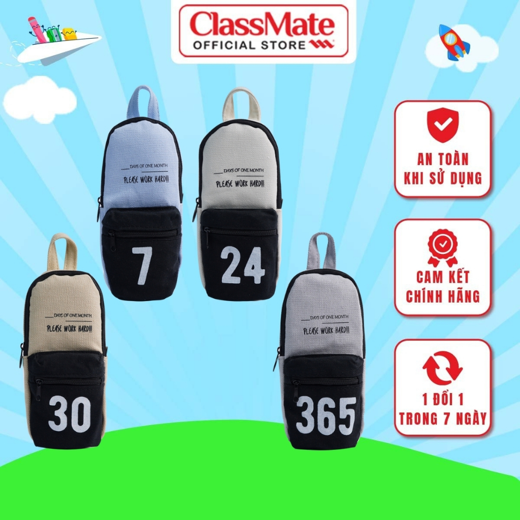 Túi Đựng Bút CLASSMATE School Bag Họa Tiết Độc Đáo, Chất Vải Cao Cấp ...