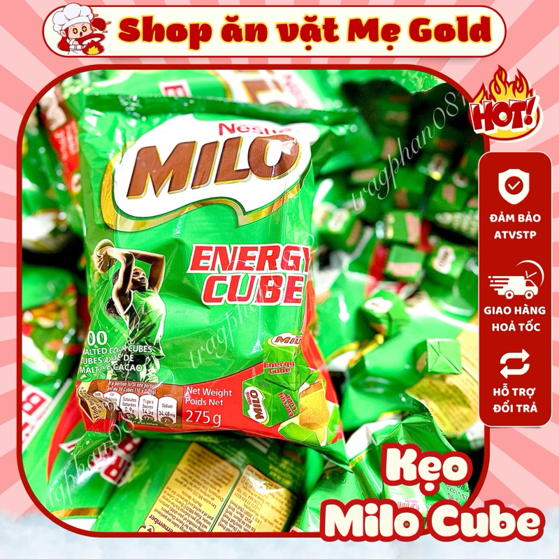 [Gói 100 viên] Kẹo Milo Cube Nestle, Milo Cube cacao Thái Lan | Shopee Việt Nam