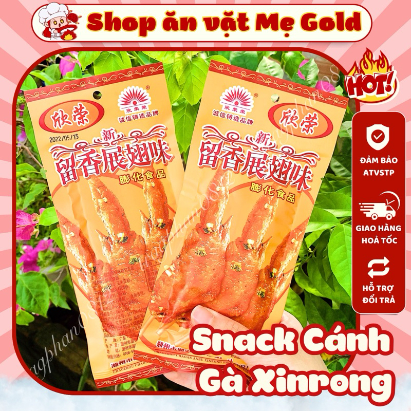 Combo gói snack bim bim cánh gà chiên giòn nội địa TQ, bim bim cánh gà ...