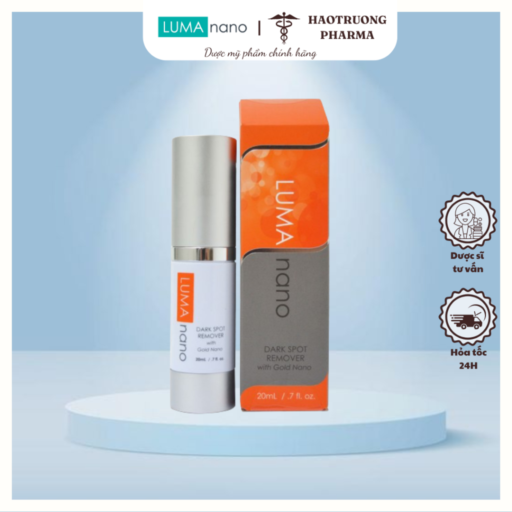 [Hàng công ty] Serum giảm nám da Luma Nano Dark Sport Remover with Gold ...