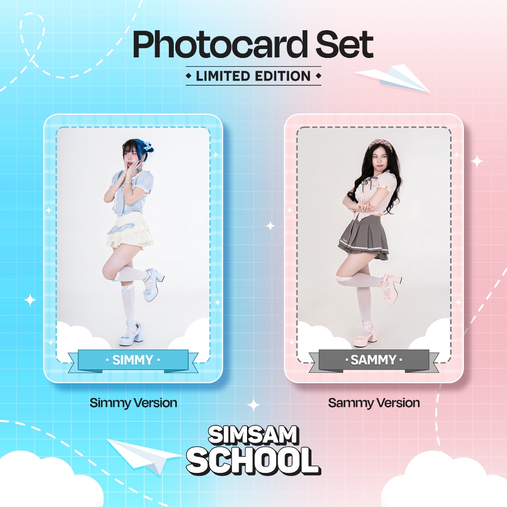 Photocard Sim Sam School, thẻ bo góc Sim Sam Hero Team, thẻ bài Simmy ...