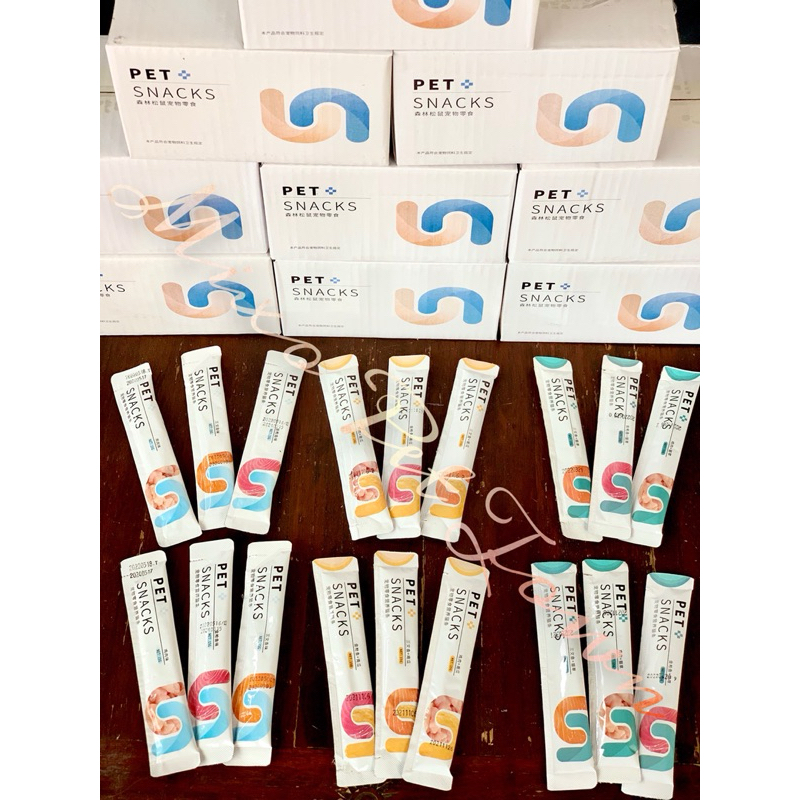 Súp thưởng pestnack/shizuka thanh 15gr dành cho mèo - Mixo Pet Town ...