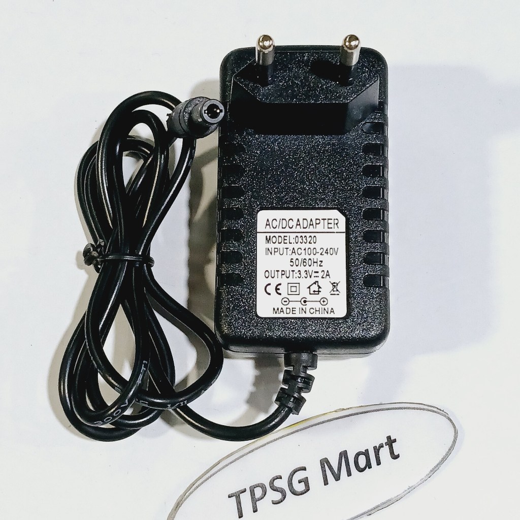 Nguồn Adapter DC 3.3V - 2A / Đầu cắm 5.5mm x 2.1mm | Shopee Việt Nam