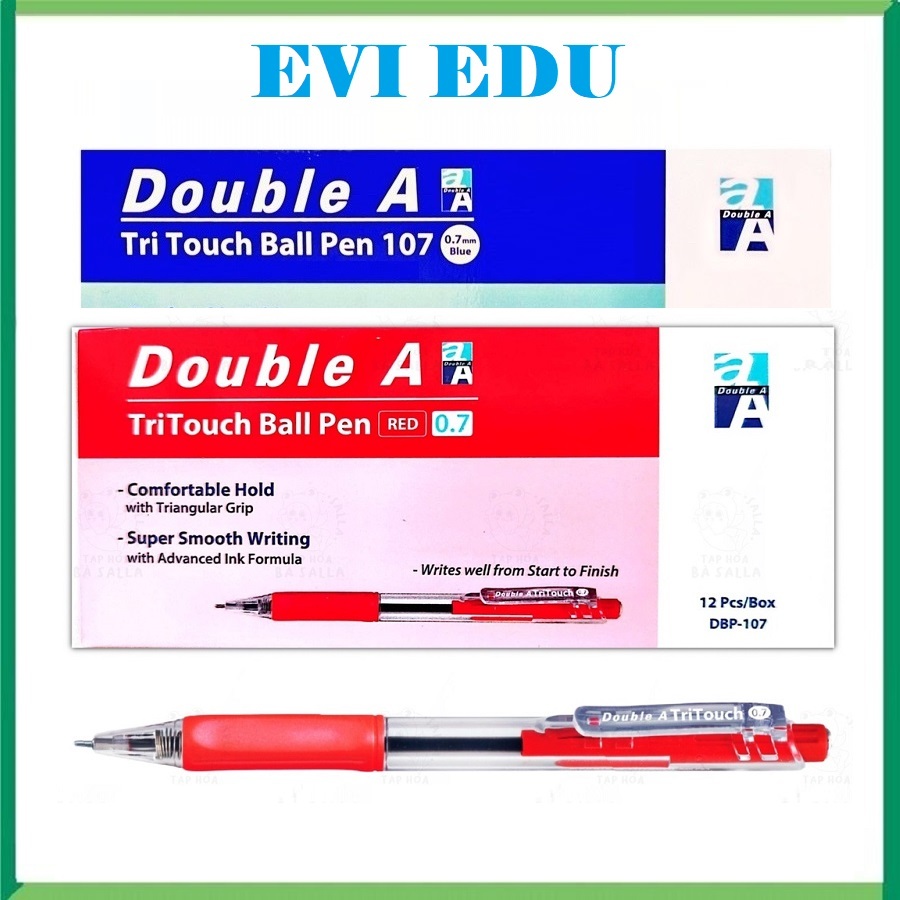 [Hàng chính hãng] Hộp bút bi Tritouch Double A DBP-107 / Bút bi Thái ...