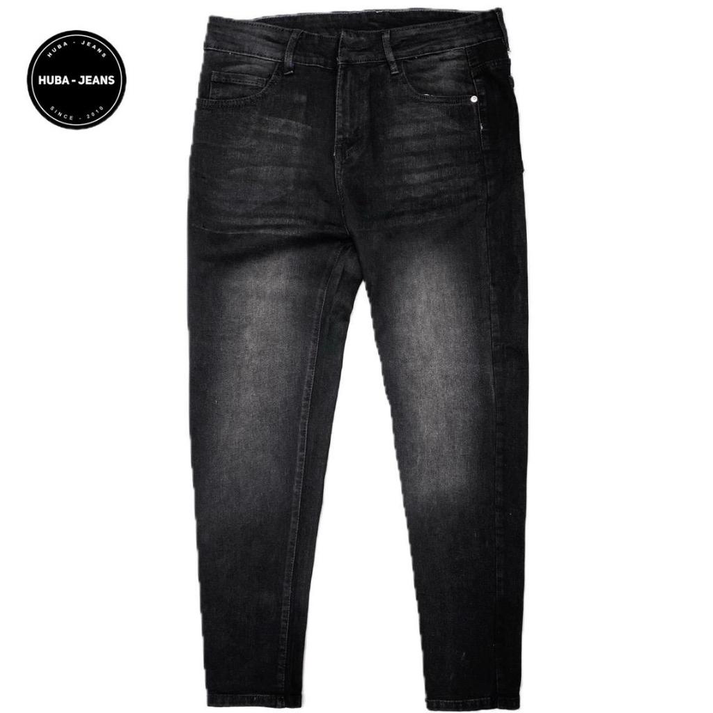 Quần jeans Nam đen wash cao cấp HUBA-JEANS Menswear Pants Denim form ...