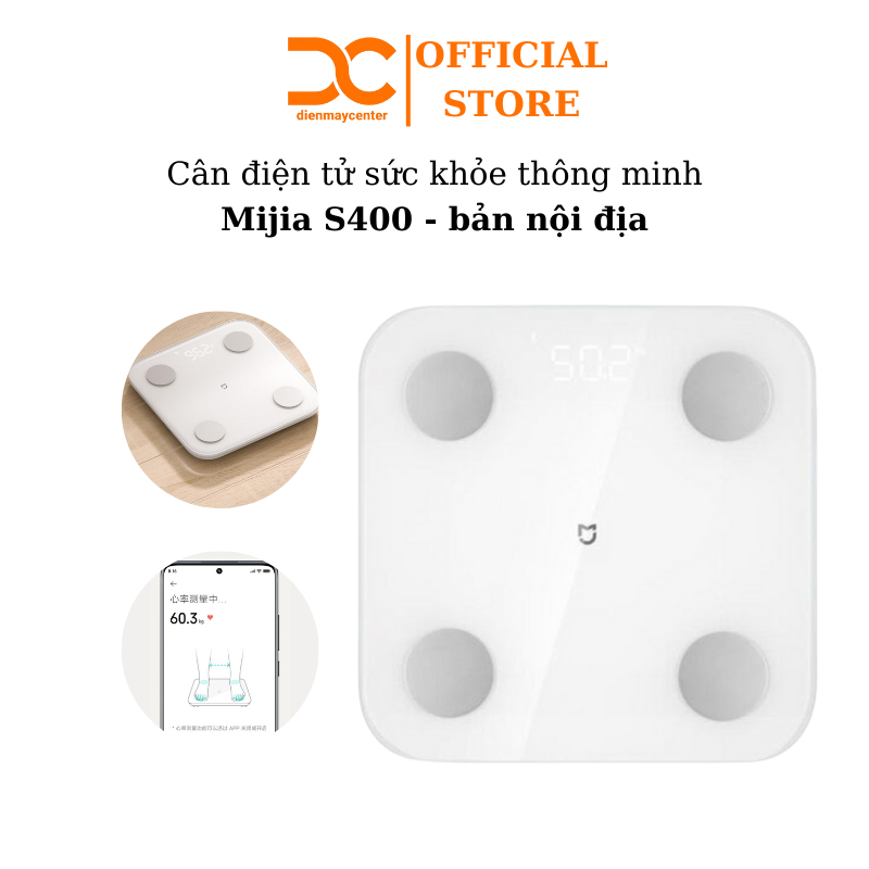 Cân điện tử thông minh Mijia S400 / Xiaomi Body Composition Scale 2 ...