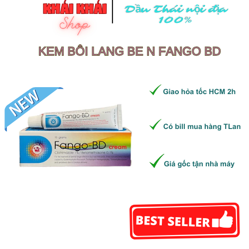 ( MẪU MỚI) Kem bôi Lan Ben , nấm ngứa Fango- B Cream 15gr Thái Lan ...