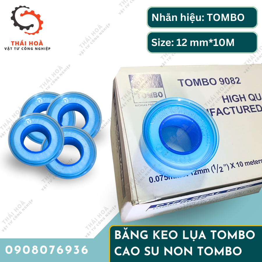 Băng keo lụa, cao su non - TOMBO 9082 Malaysia - 1 cuộn 10 mét | Shopee Việt Nam