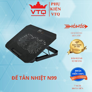 Đế tản nhiệt laptop N99 2 quạt, quạt n19,n99,n139,s200,s18,s400 làm mát ...