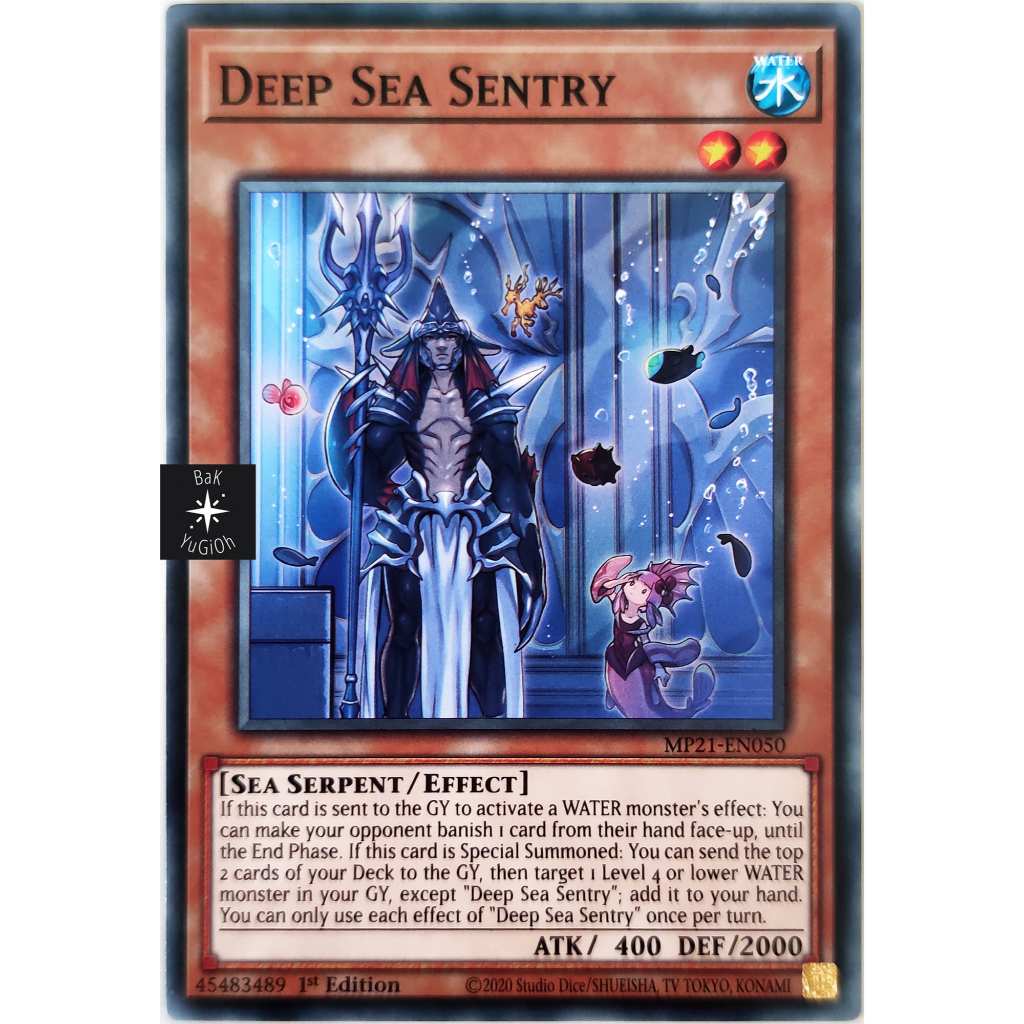 [BaK Yu-Gi-Oh!] [Thẻ Bài Chính Hãng] Deep Sea Sentry |EN+AE| Common ...