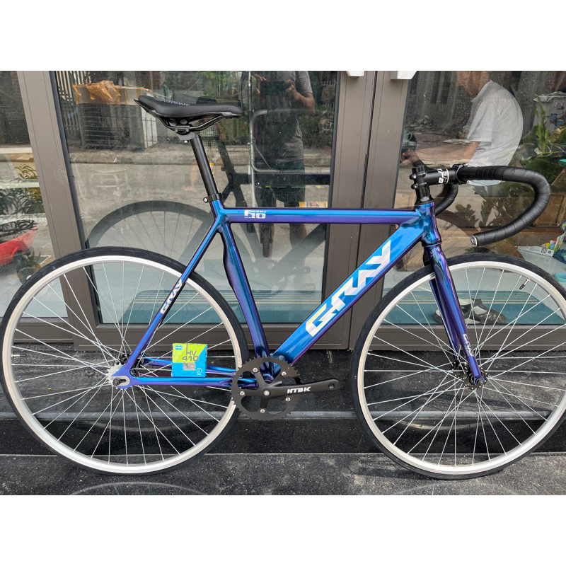 Xe đạp fixed gear gray f10 | Shopee Việt Nam