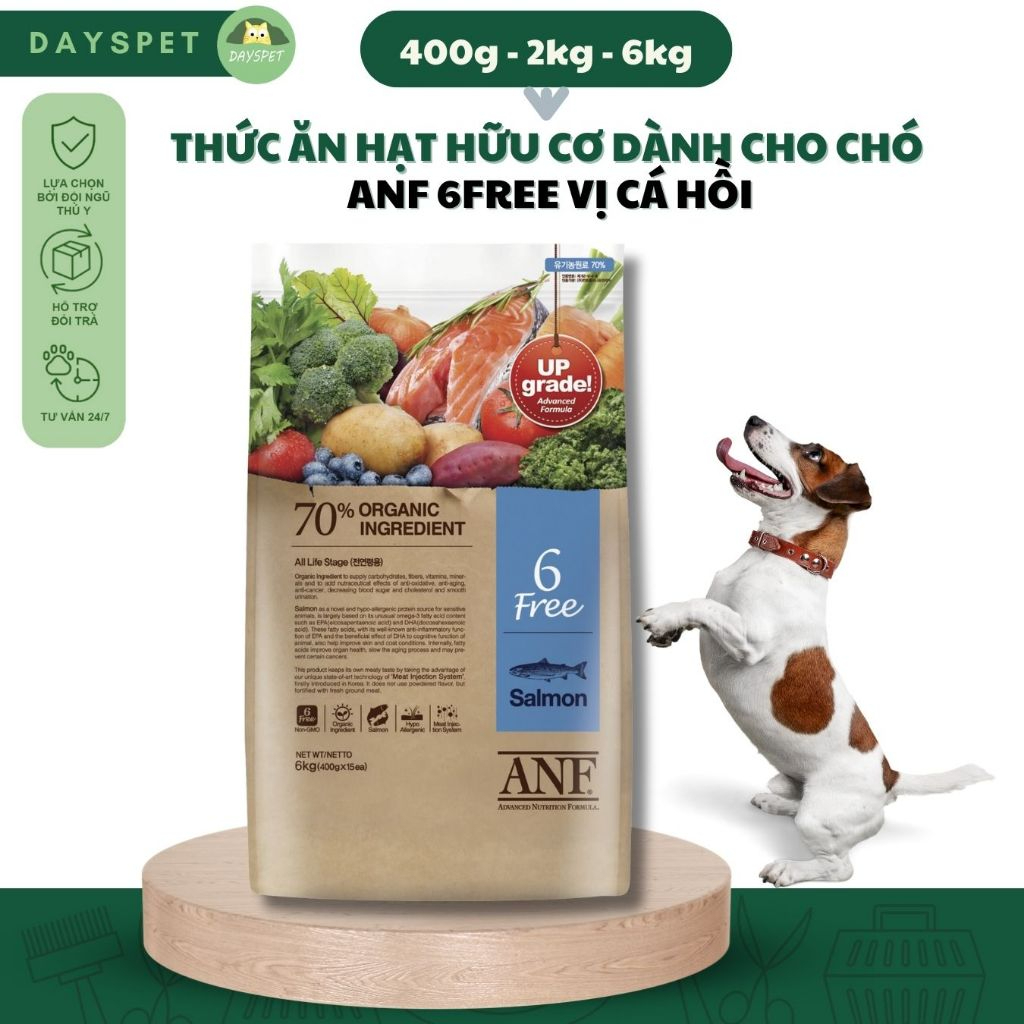 Hạt cho chó ANF 6FREE đủ vị dành cho chó 6 tháng tuổi trở lên - [Hạt cho chó ANF 6FREE ...