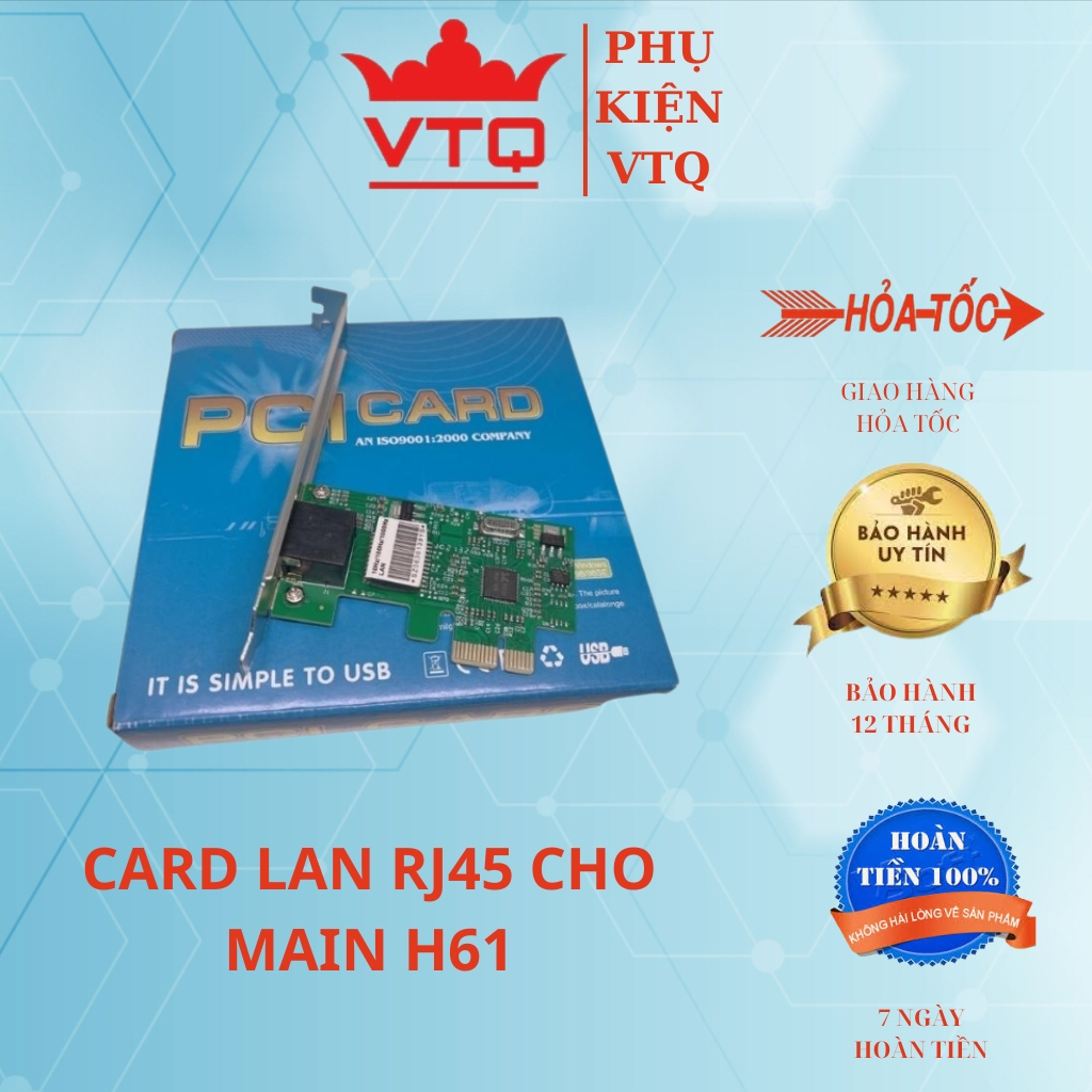 Card mạng lan express dùng cho main H61 | Shopee Việt Nam