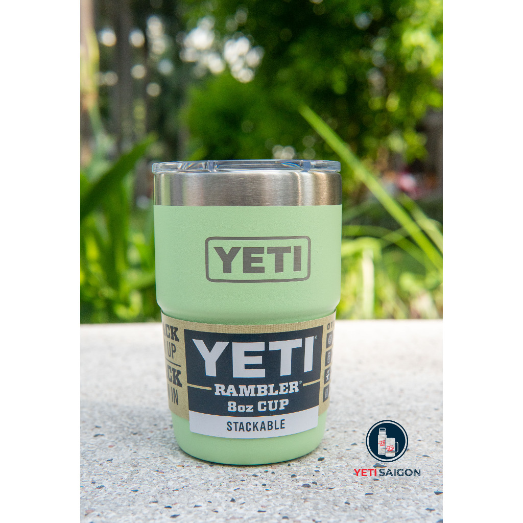 { YETI SAIGON } Ly Cốc Giữ Nhiệt Cao Cấp YETI Rambler 8oz Stackable Cup ...