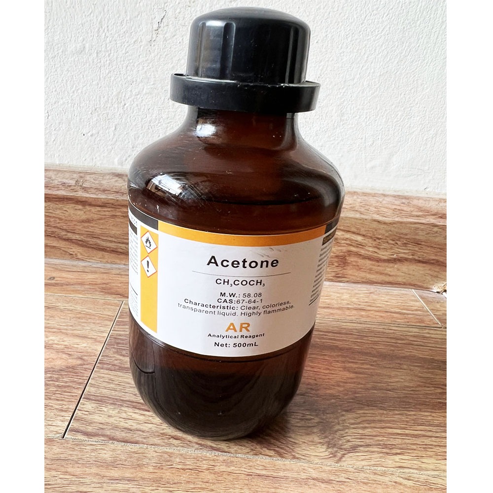 Dung dịch hóa chất Acetone - CH3COCH3 dùng trong thí nghiệm (500ml ...