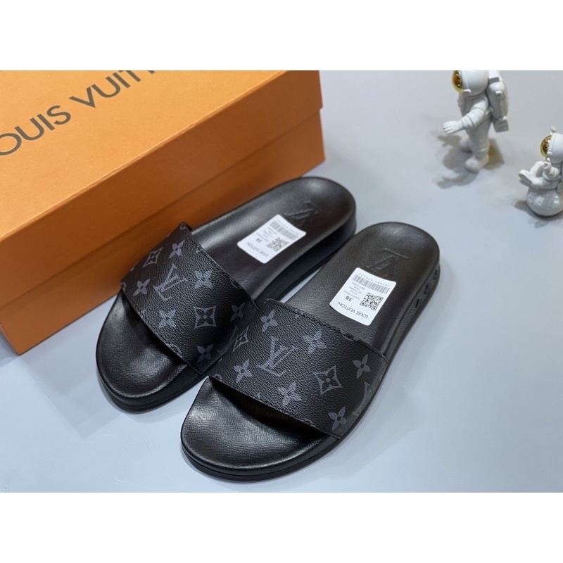 Dép LV siêu cấp full boxx - đế cao su quai cao su hàng QCCC full box ...