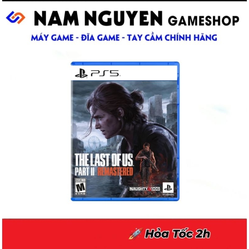 Đĩa Game PS5 | The Last Of Us Part 2 Remastered Tlou | Shopee Việt Nam