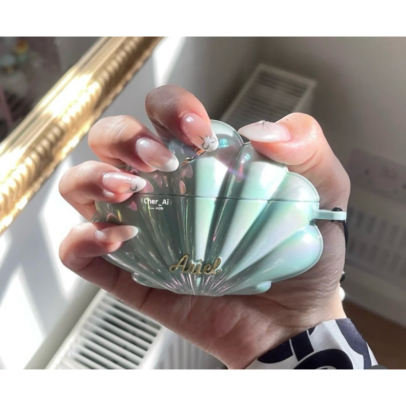 Ốp CASETiFY AirPods Pro2 Công chúa Disney Princess Ariel's Seashell 3D ...