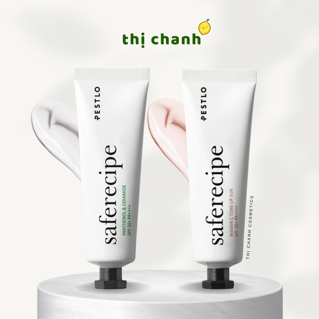 Kem chống nắng PESTLO SafeRecipe Panthenol & Ceramide / Niamin C Tone ...
