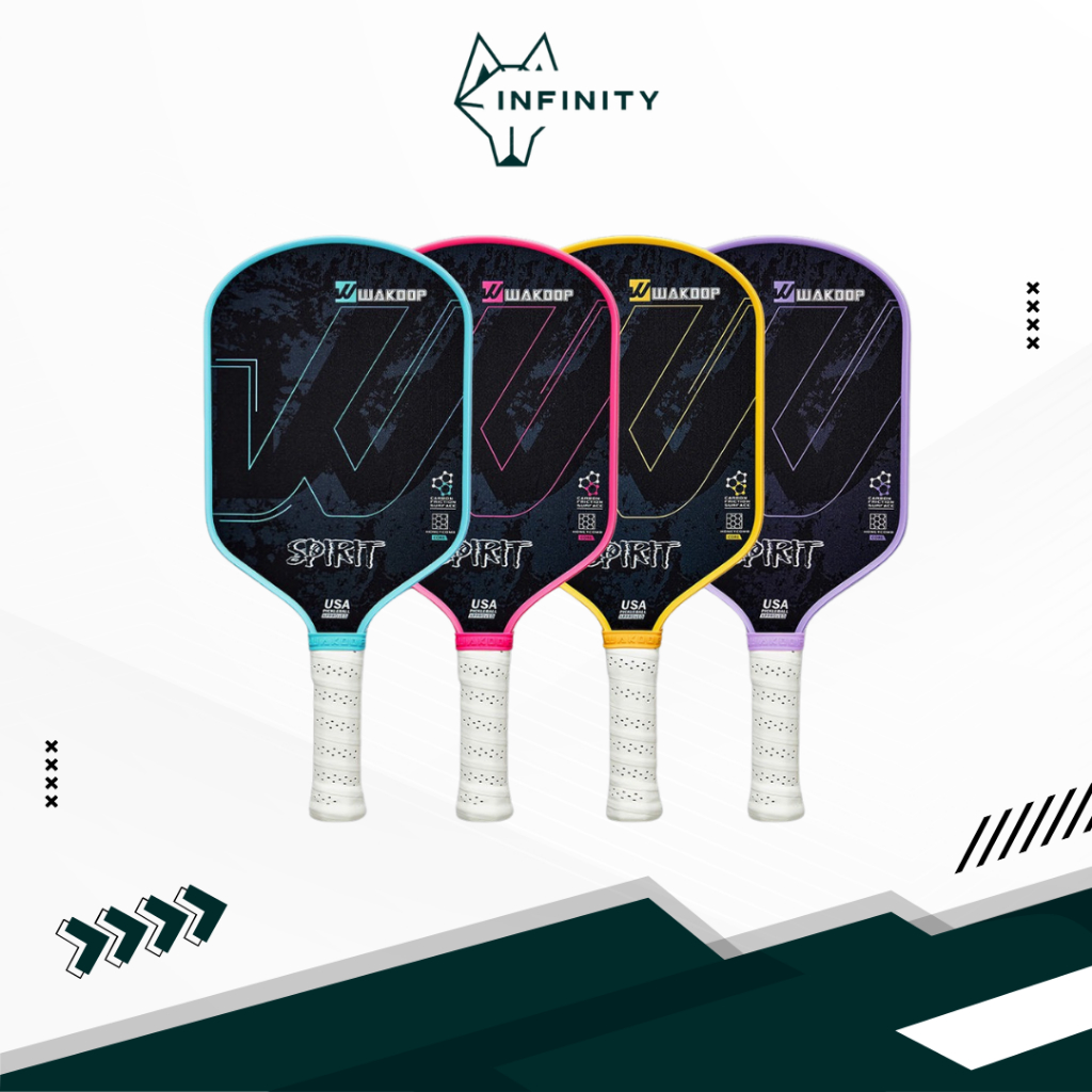Vợt Pickleball - Vợt Pickleball Wakdop Spirit Carbon T700 Siêu Nhẹ Hàng ...