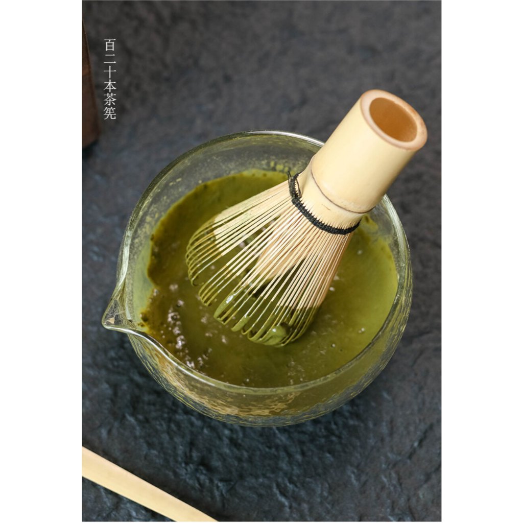 Bộ dụng cụ 4 món pha matcha gồm Bát đánh matcha, Cây đánh trà xanh ...
