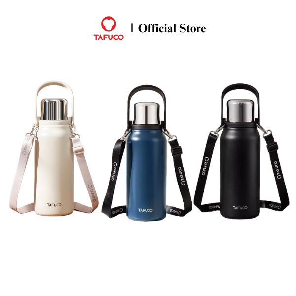 Bình giữ nhiệt TAFUCO có dây đeo 1L/1.3L Inox 316L Outdoor Activity ...