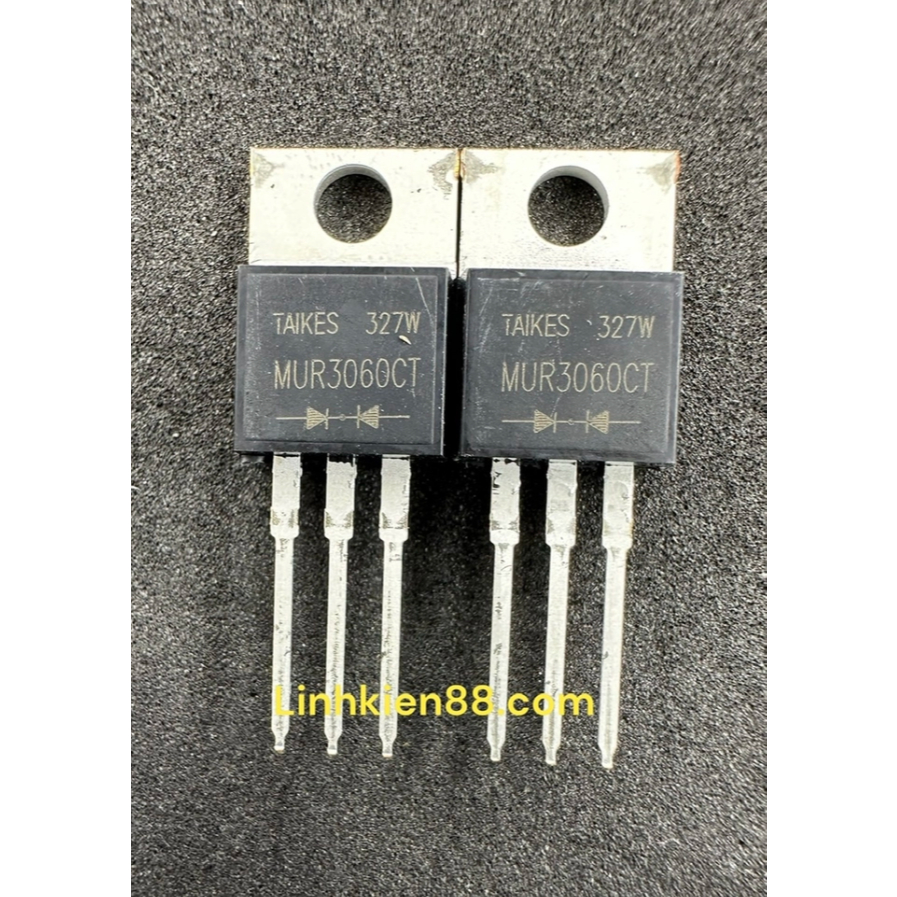 Combo 5con MUR3060 Diode xung MUR3060CT 3060 30A 300V To 220 ( loại 3 chân) mới | Shopee Việt Nam