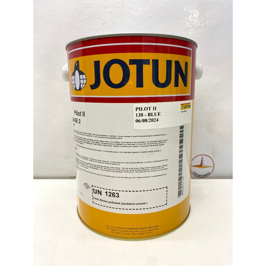 Sơn Jotun Pilot 2 Base 3 màu xanh Blue 138_ 5L/lon | Shopee Việt Nam