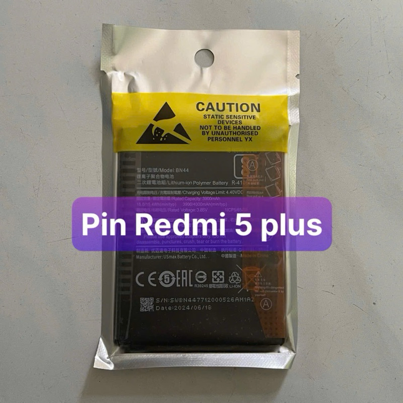 pin xiaomi Redmi 5 plus model BN44 (zin) | Shopee Việt Nam