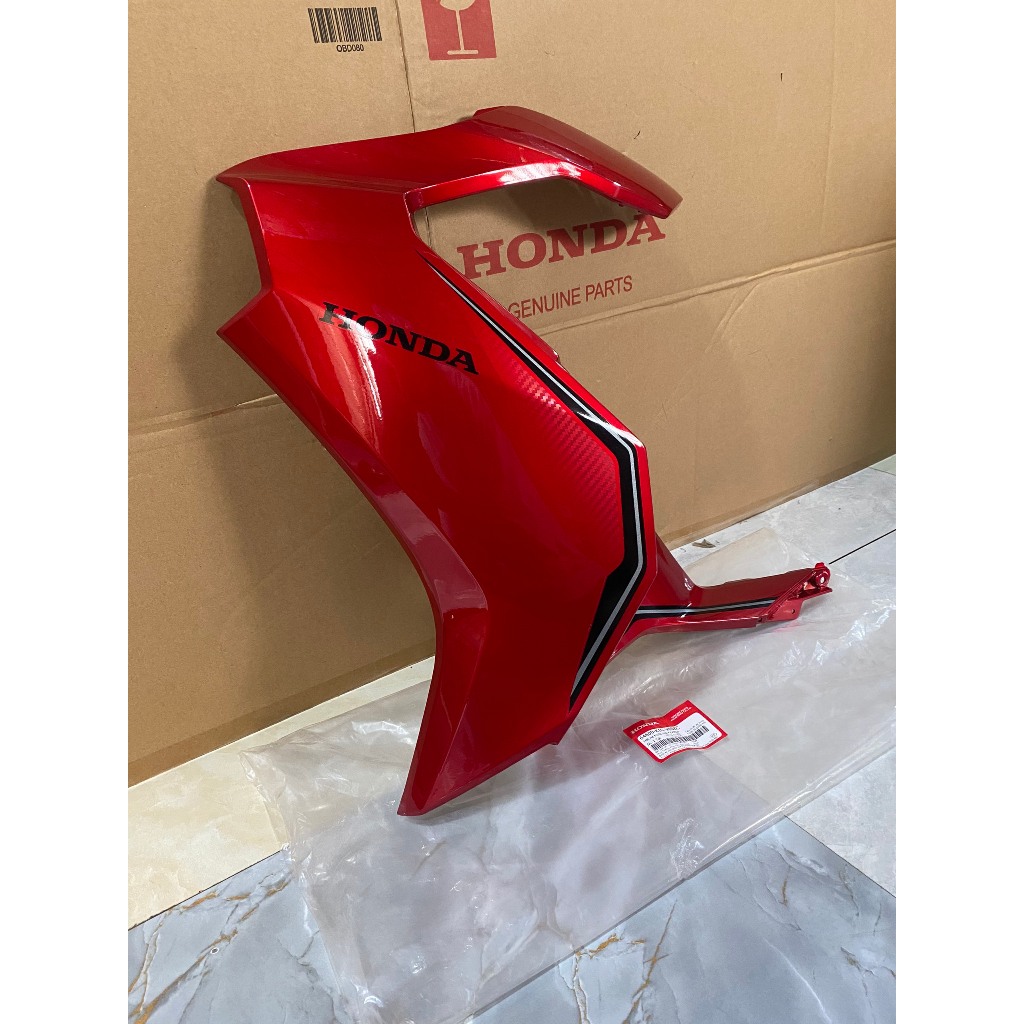 Cánh gà yếm bửng ab air blade 125 2020 2021 2 val van đỏ tươi tem sọc ...