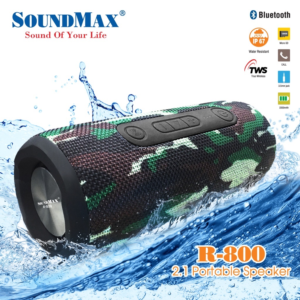 Loa Soundmax Bluetooth R800 - Hàng Chính Hãng | Shopee Việt Nam
