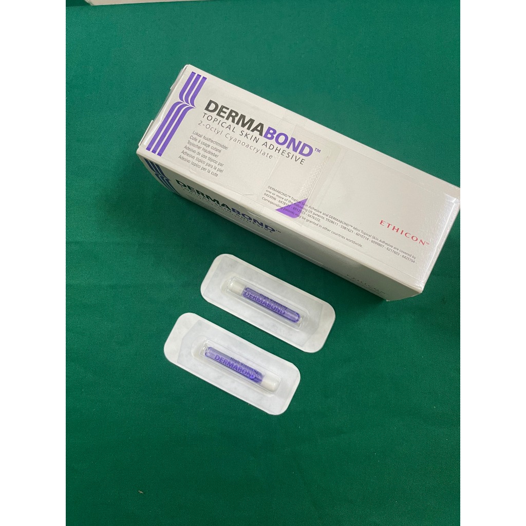 DERMABOND Keo Dán Da dán vết thương Dùng Tại Chỗ Dùng Trong Thẩm Mỹ ...