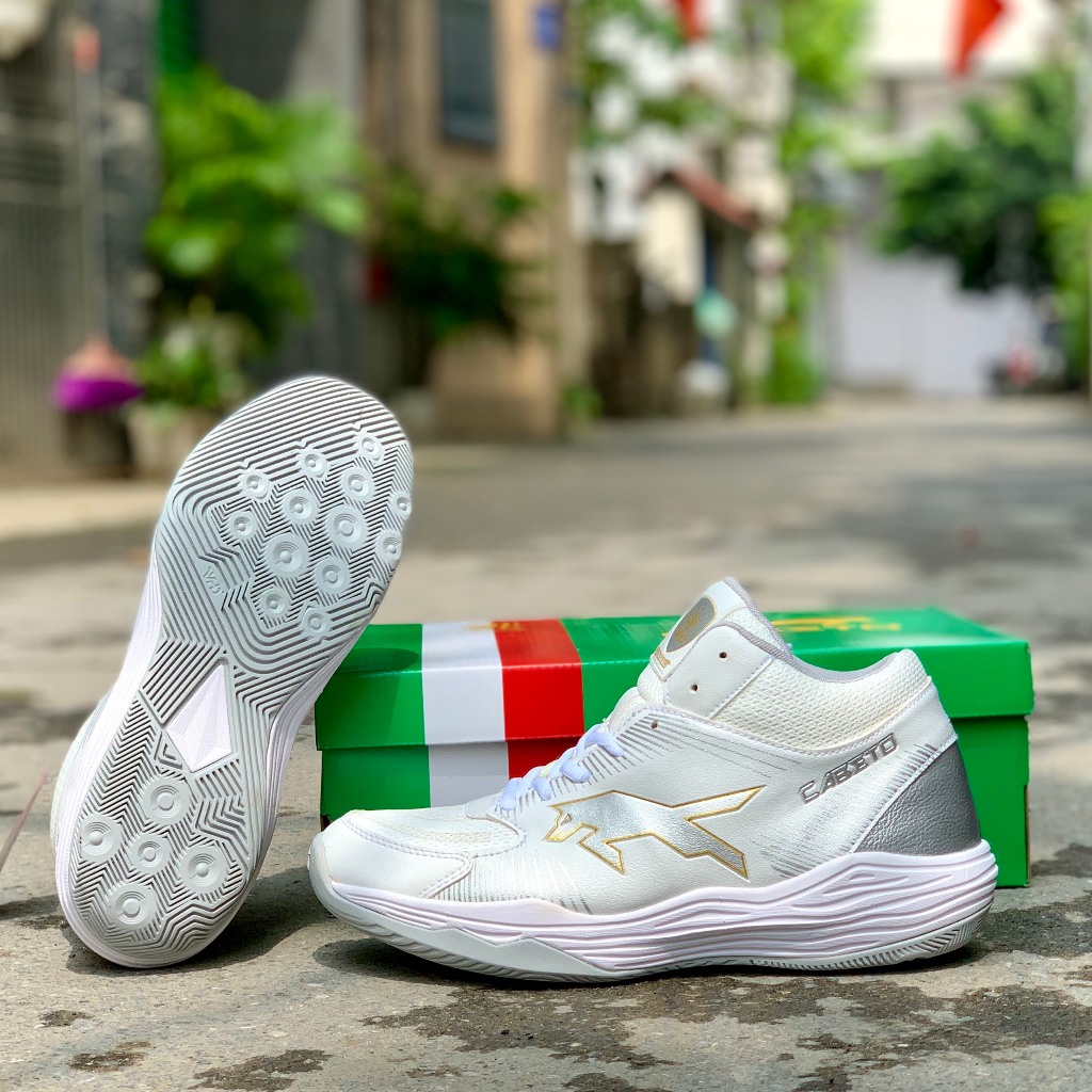 Giày bóng chuyền VHD Cabeto Sói đầu đàn cày sân bê tông, Giày bóng ...