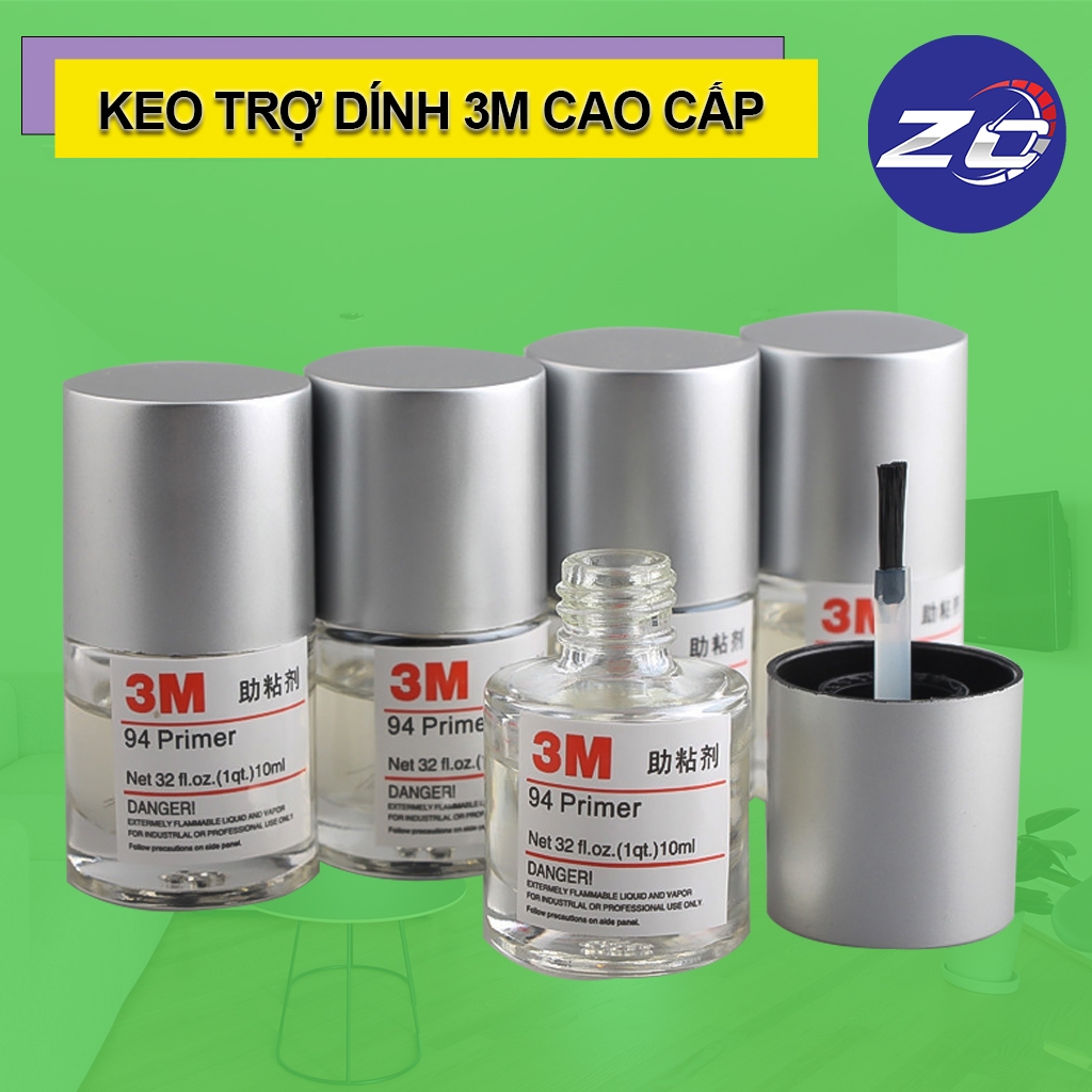 Keo trợ dính 3M 94 Primer 10ml, keo mồi chất dung môi tăng bám tăng độ ...