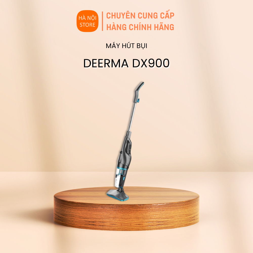 Máy hút bụi cầm tay Deerma DX900, công suất 600W, lực hút 14kPa, 2 đầu hút - Bảo hành 6 tháng ...