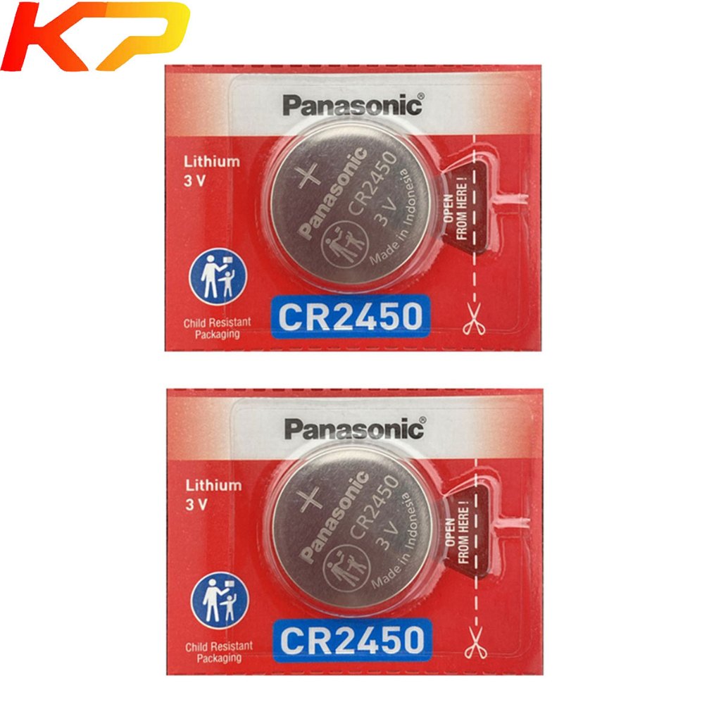 Combo 2 viên Pin CR2450 Panasonic 3v Chính hãng | Shopee Việt Nam