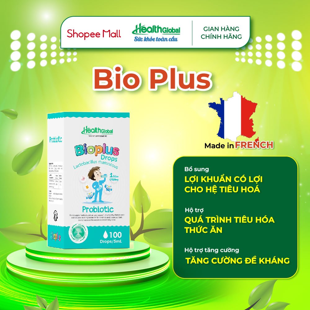 Men vi sinh lợi khuẩn Bio-plus 5ml | Shopee Việt Nam