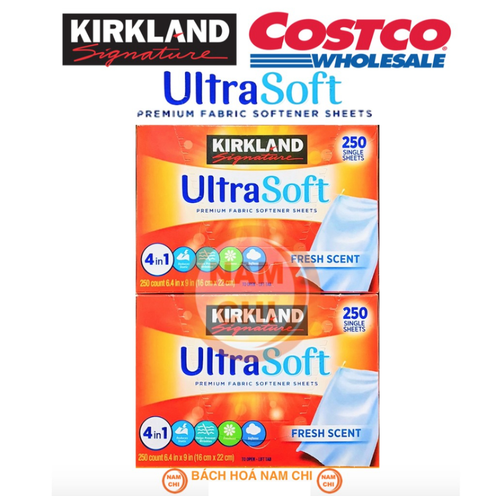 [MẪU MỚI] GIẤY THƠM KIRKLAND SIGNATURE FARRBIC SOFTENER - Hàng COSTCO ...