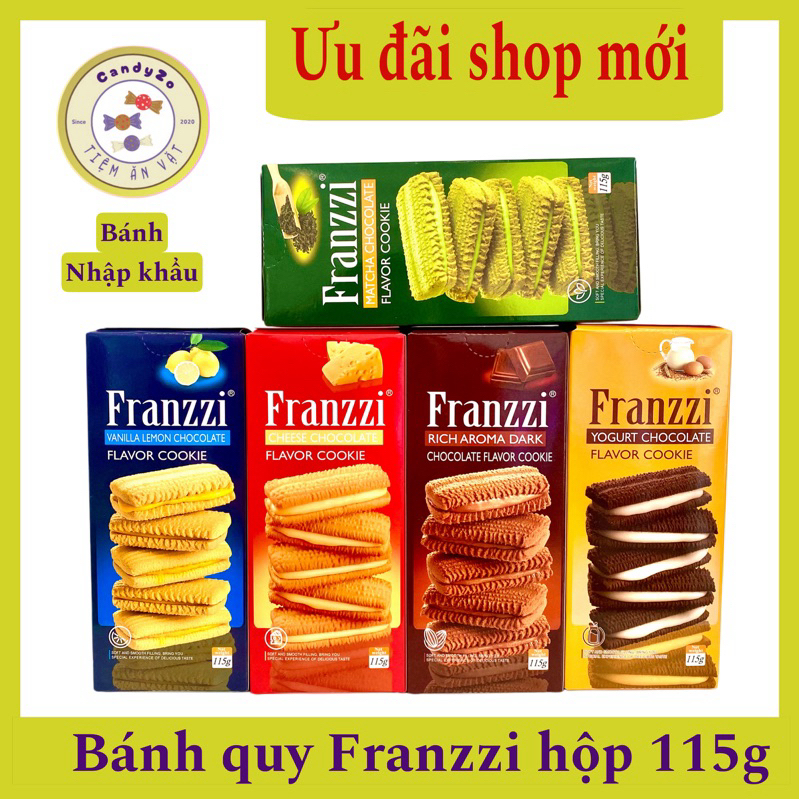 Bánh quy Franzzi hộp 115g | Shopee Việt Nam