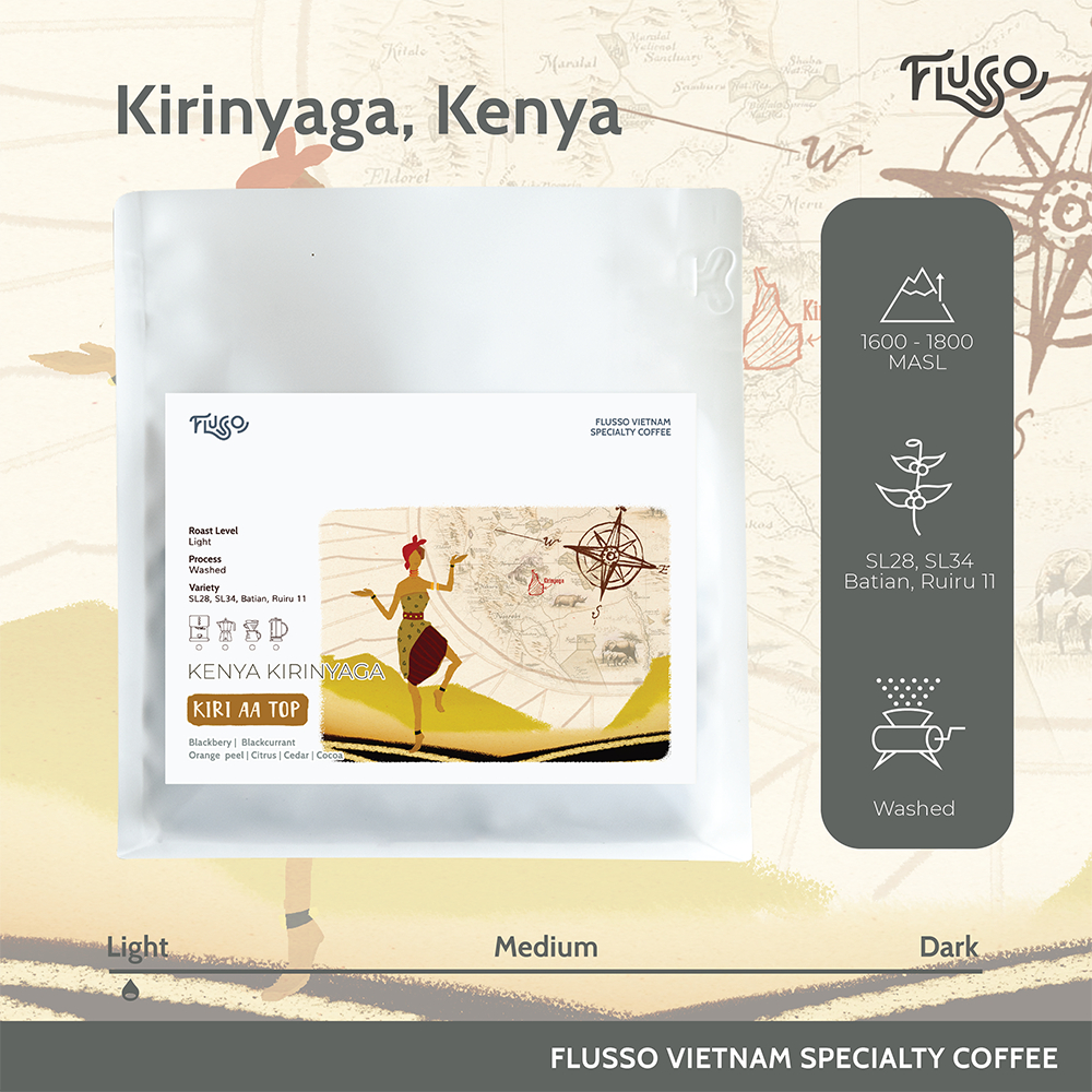 Cà Phê Specialty Kenya Kirinyaga Kiri AA Top | Shopee Việt Nam