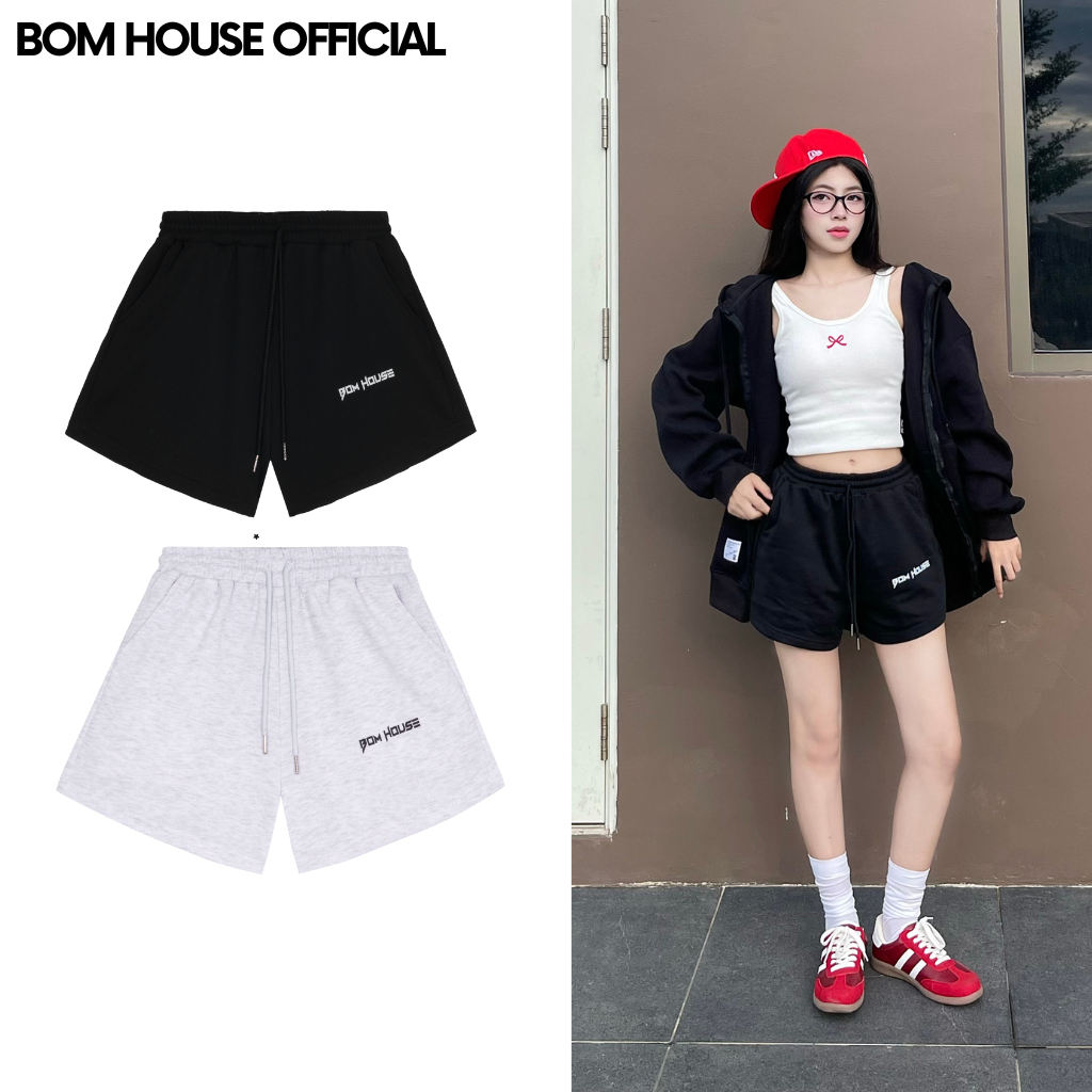 Quần Short Nữ BOM HOUSE Trơn Basic Chất Vải Chân Cua QS01 | Shopee Việt Nam