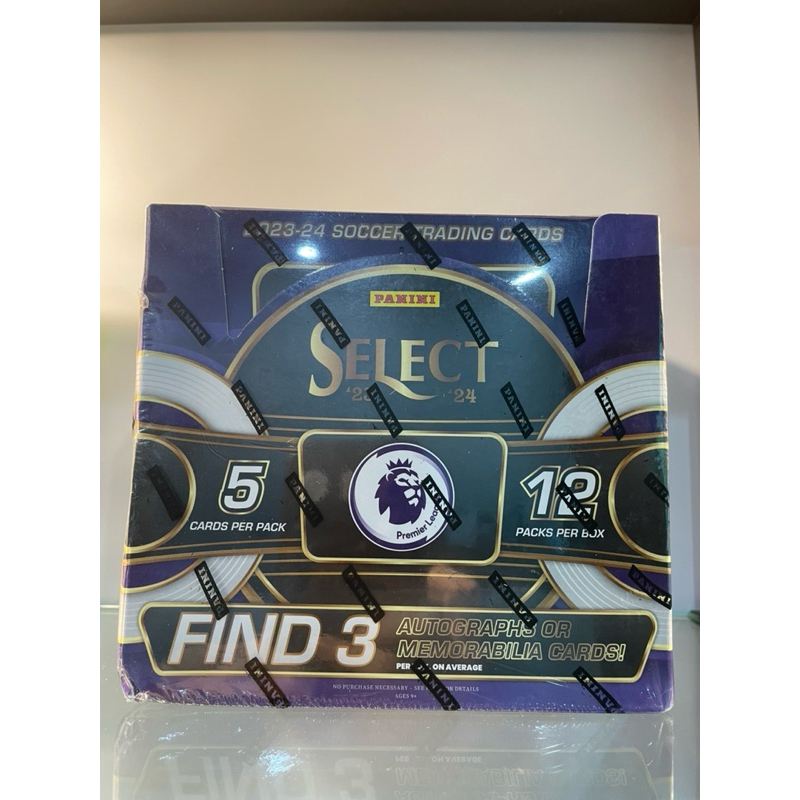 Hộp thẻ bóng đá Panini Select Premier League Hobby Box (HÀNG MỚI ...