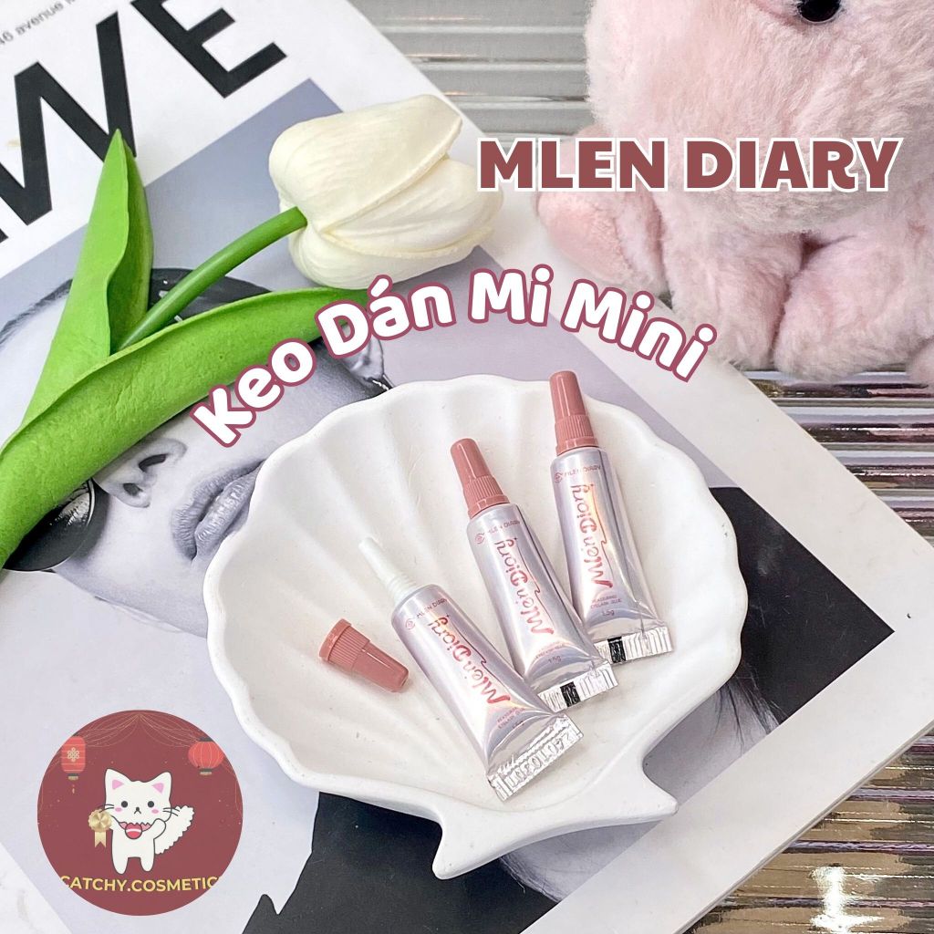 [MLEN DIARY] (Minisize) Tuýp Keo Dán Mi Giả Mlen Diary Vỏ Bạc ...