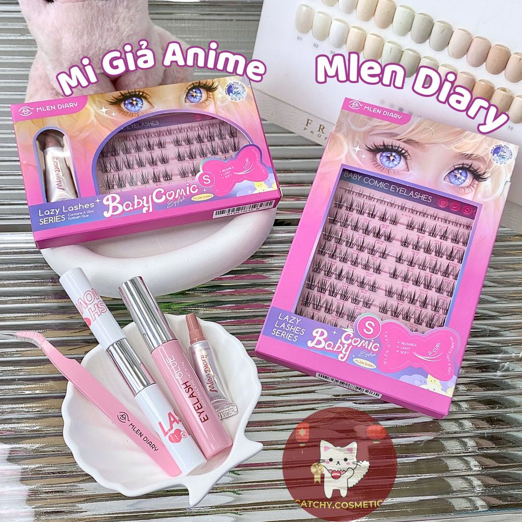 [MLEN DIARY] Lông Mi Giả Anime Hoạt Hình MLEN DIARY Phiên Bản Baby, Mi ...