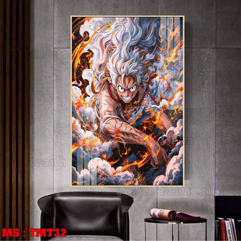 Tranh tráng gương Zoro, Luffy. Sanji Tranh Anime One Piece TGTTT ...