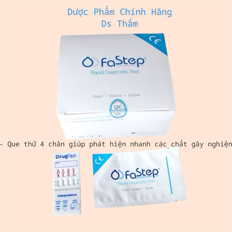 Que thử 4 chân - Que Test ma tuý, các chất gây nghiện tổng hợp | Shopee ...