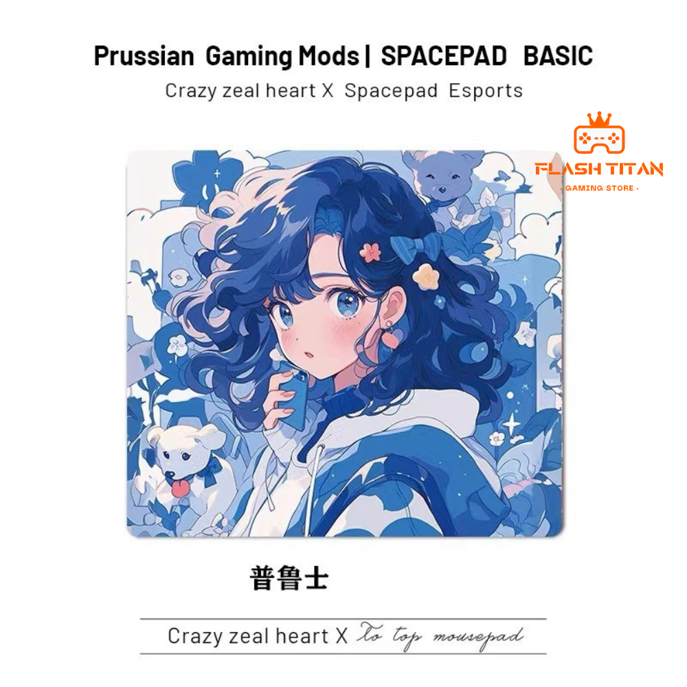 Lót chuột gaming SpacePad Prussian - Pad chuột chơi game chống trượt ...
